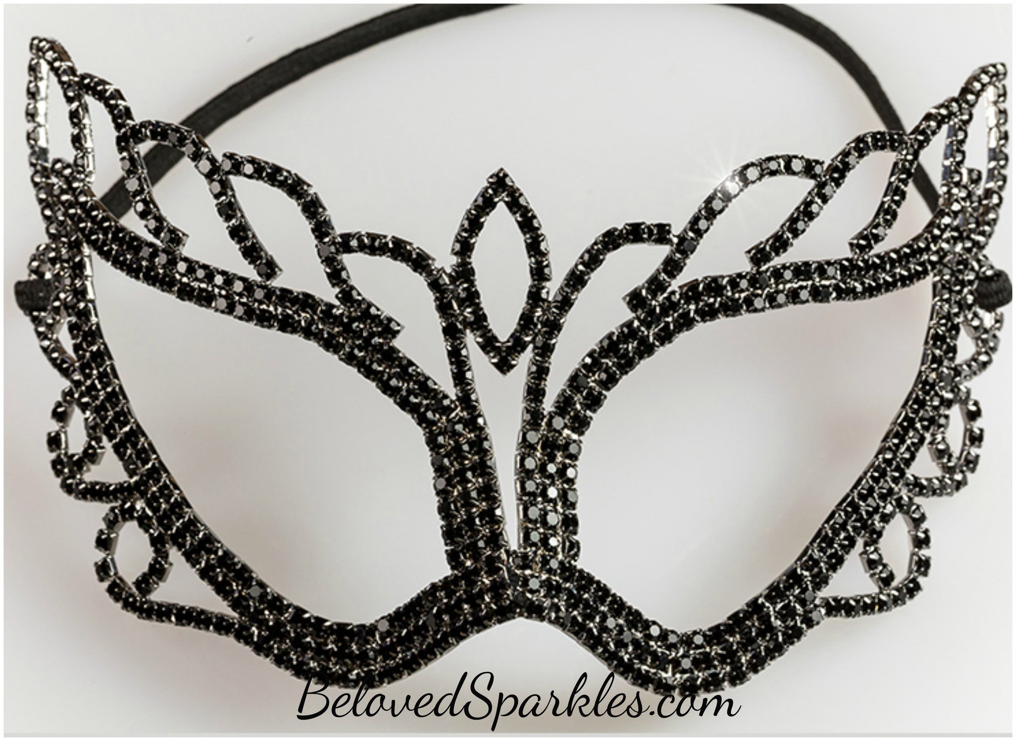 Naomi Black Passion Masquerade MasK – Beloved Sparkles